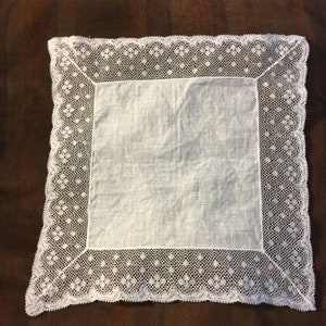 Vintage Handkerchief Greeting Card. Choose Your Card and Hankie ...