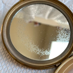 Vintage Petit Point Compact With Lovely Brass Frame. Petit Point ...