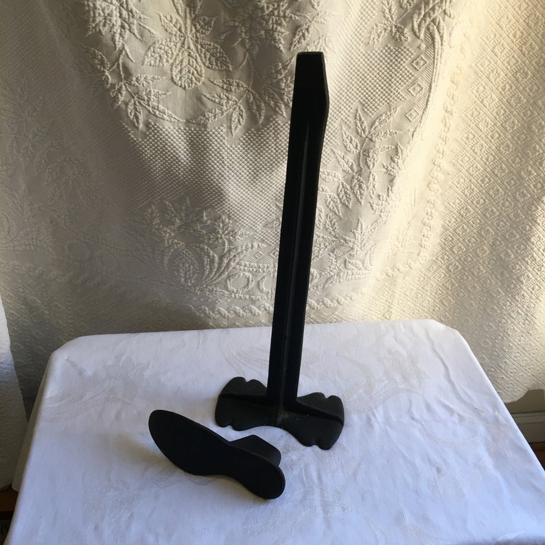 Vintage Large Cast Iron Foot Form for Shoemaker. Great Display - Etsy