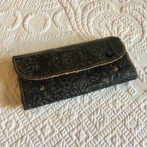 Vintage Celluloid Nail Care Kit in Fabric Snapping Case. Scissors Type ...