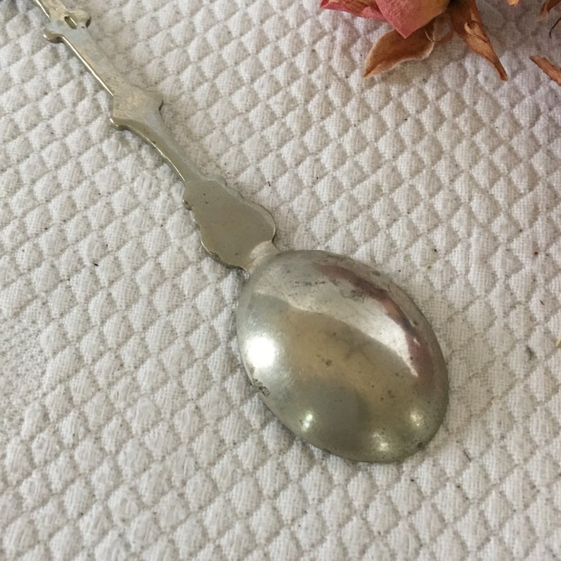 Vintage Holland Spoon With Wooden Shoes. Collectible Spoon With Wooden ...
