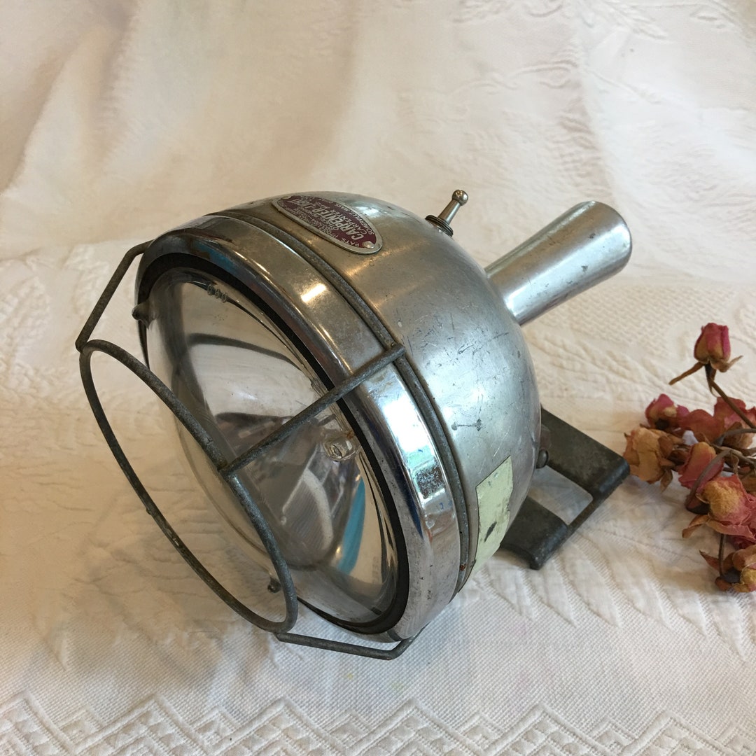 Vintage Carpenter Light Sealed Beam Portalite With Handle and Adjusting ...
