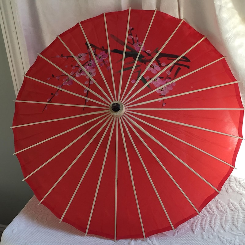 Hand Painted Parasol - Etsy
