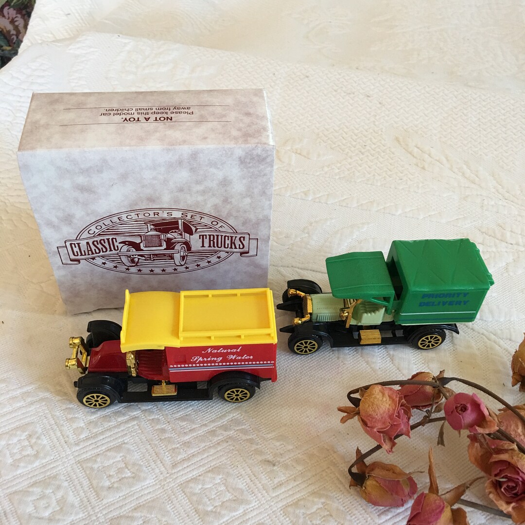 Vintage Classic Trucks Collector Set. Plastic Toy Trucks. Choose ...