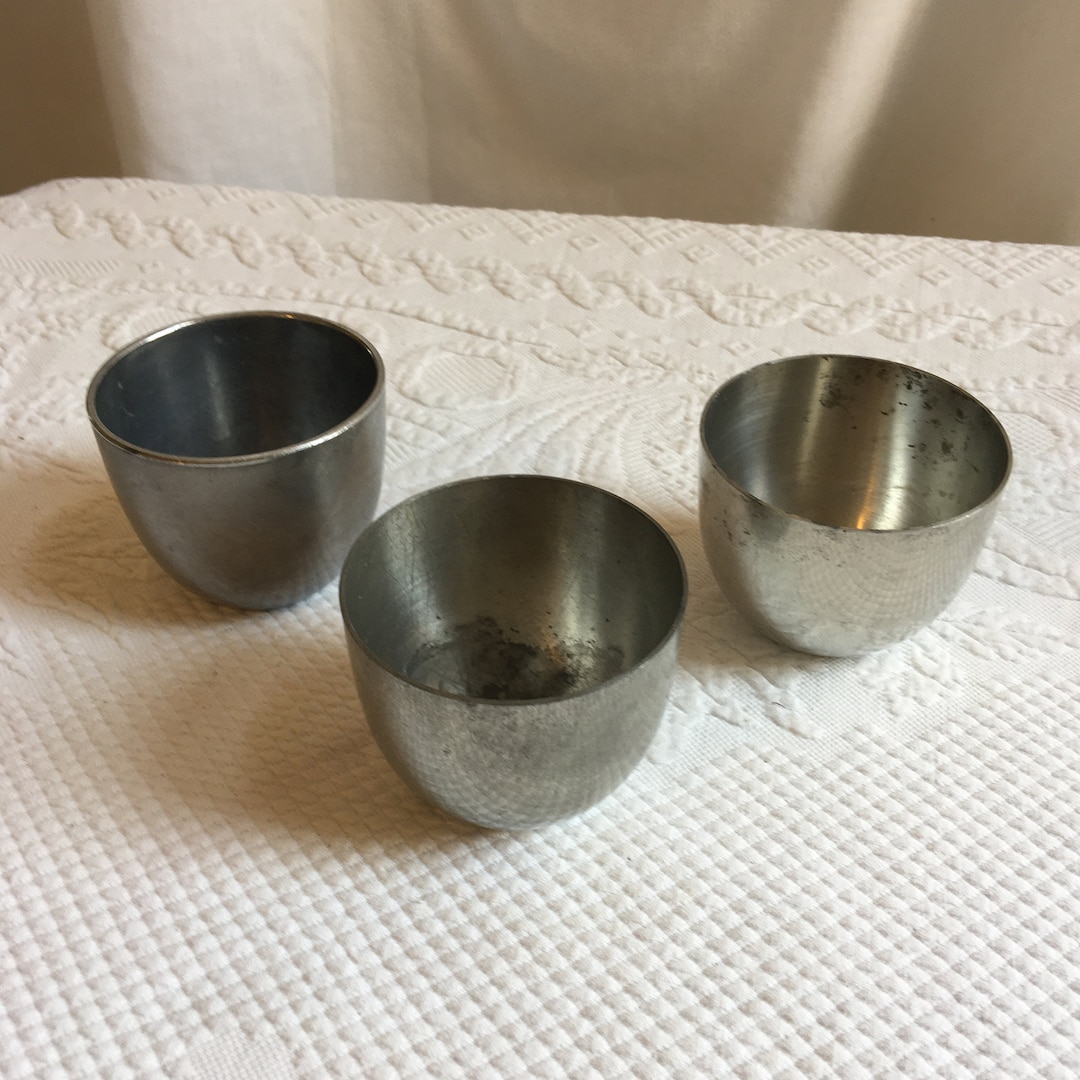 Vintage Jefferson Cup. Choose One: Eales 1779 Primitive Pewter Cup or ...