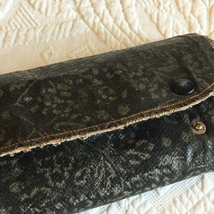 Vintage Celluloid Nail Care Kit in Fabric Snapping Case. Scissors Type ...