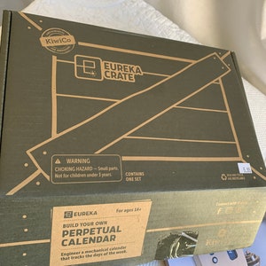 Kiwi Co Eureka Crate for Perpetual Calendar. Build Your Own for Ages 14 ...