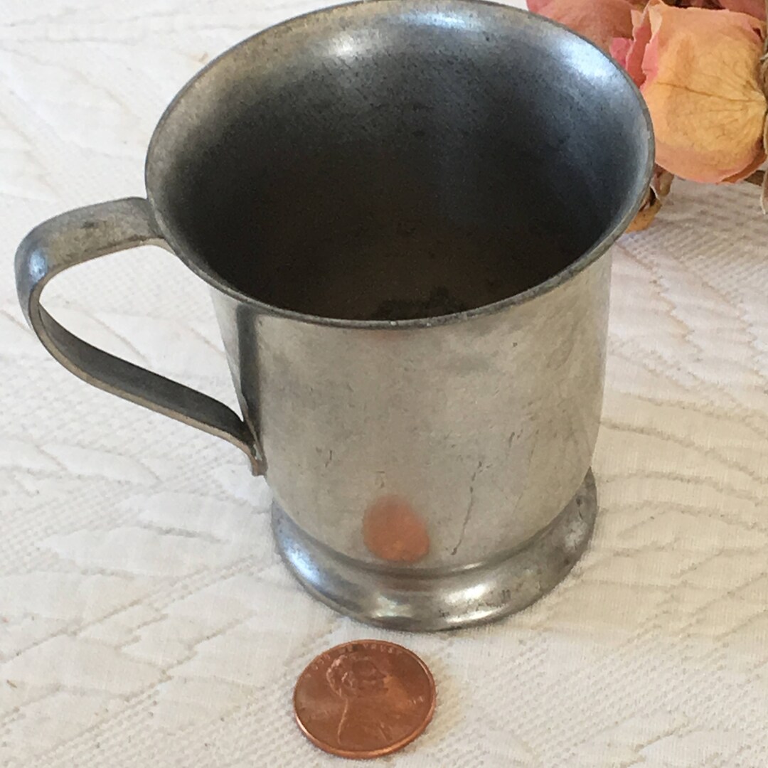 Vintage Pewter Cup. Pewter Cup From Metawa Holland. Real Pewter Cup ...