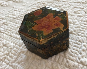 Green Lacquer Box - Etsy