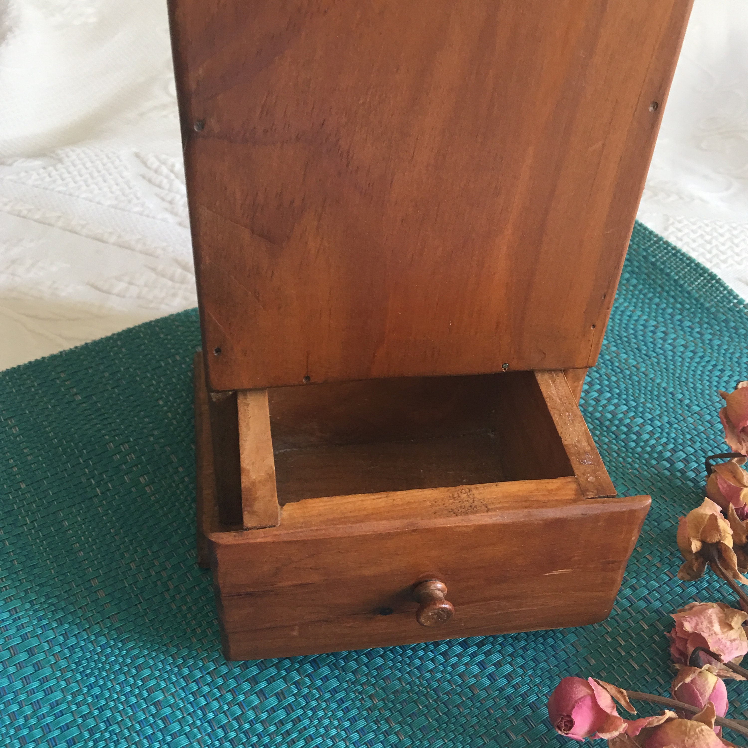 Vintage Primitive Wall Box. Open Space for Long Matches or - Etsy UK