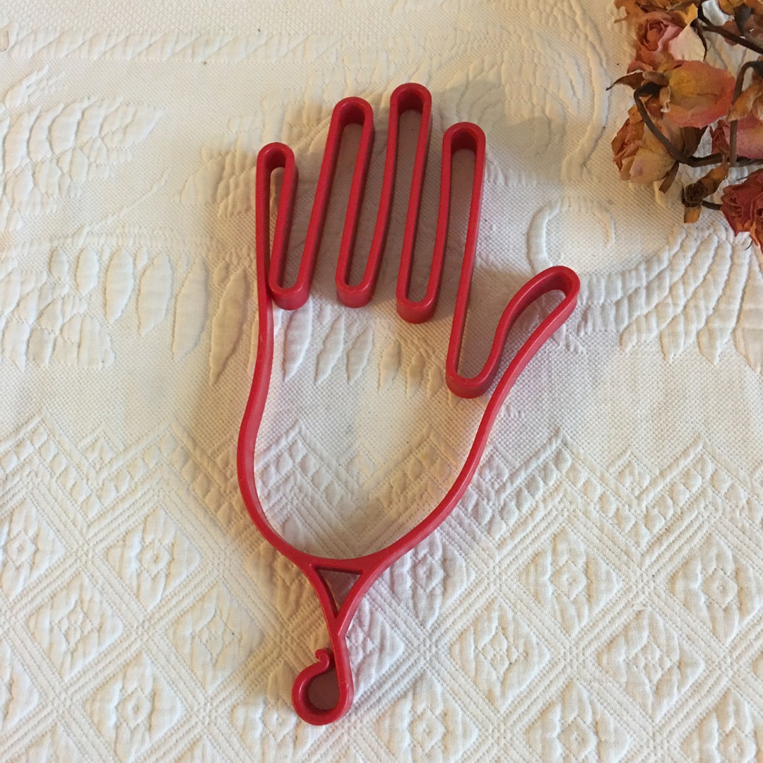 Vintage Plastic Hand Shape With Hook to Hang on Top. Use to Hang Belts ...