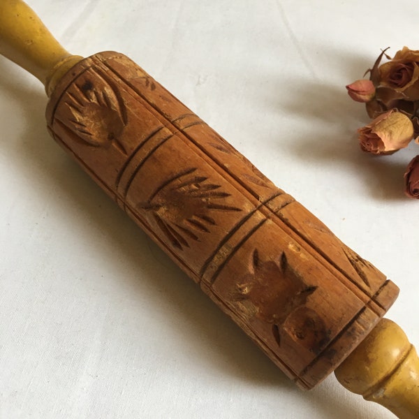 Carved Rolling Pin - Etsy