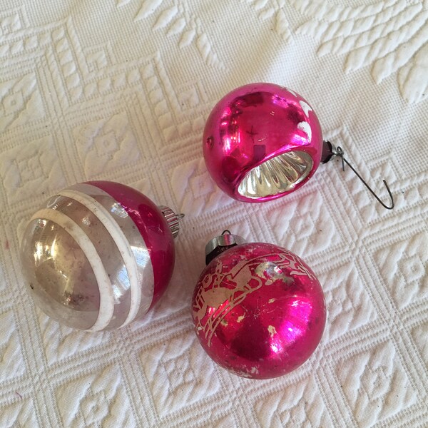 Pink Ornaments - Etsy