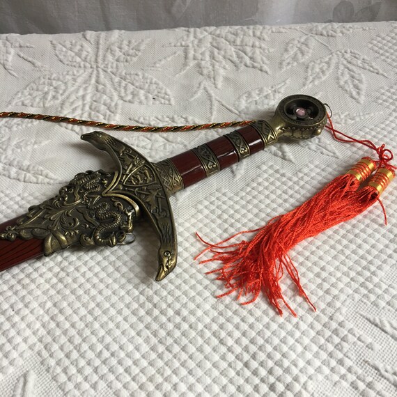 Vintage Fantasy Sword & Scabbard Sheath. Robin Hood, … - Gem