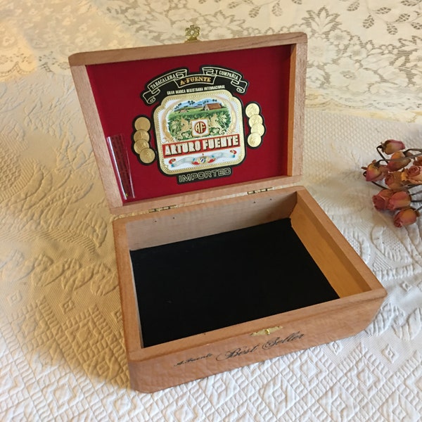 Wooden Cigar Box - Etsy