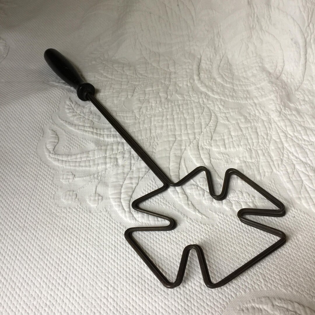 Antique Open Fire Toaster. Wire Bread Holder, Slide Ring Tightener and ...