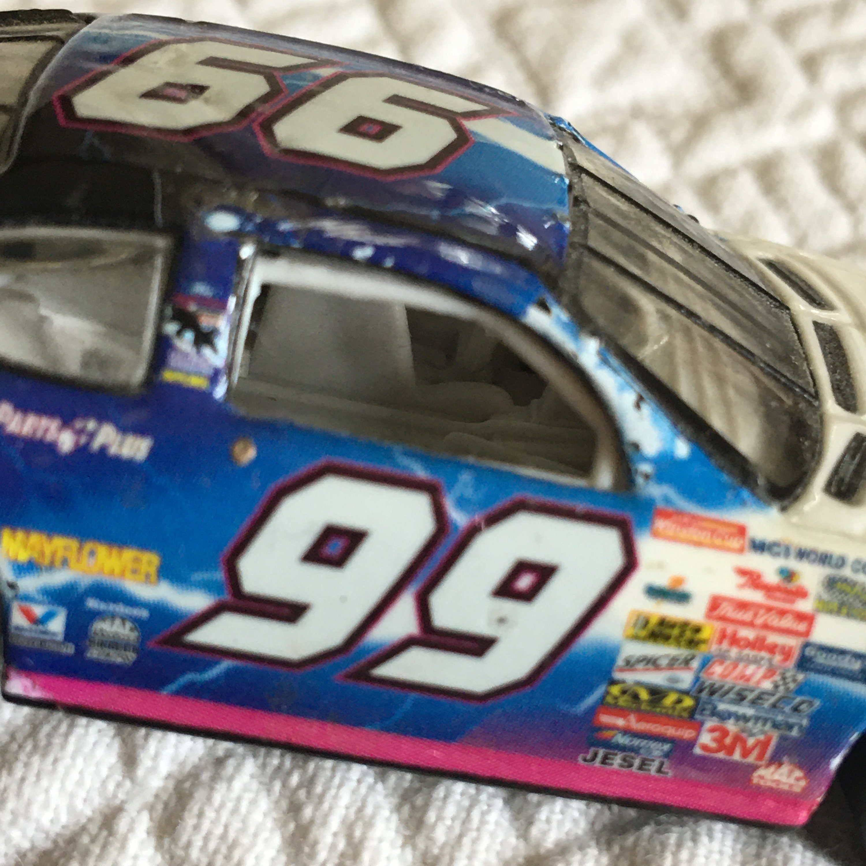 Hallmark Large Exide Jeff Burton Plastic Sign Nascar Racing Memorabilia ...