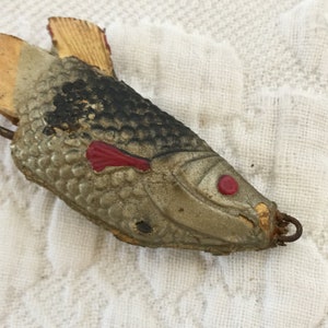Vintage Fish Hook Fishing Lure. Vivif Fishing Lure With Double Hook ...