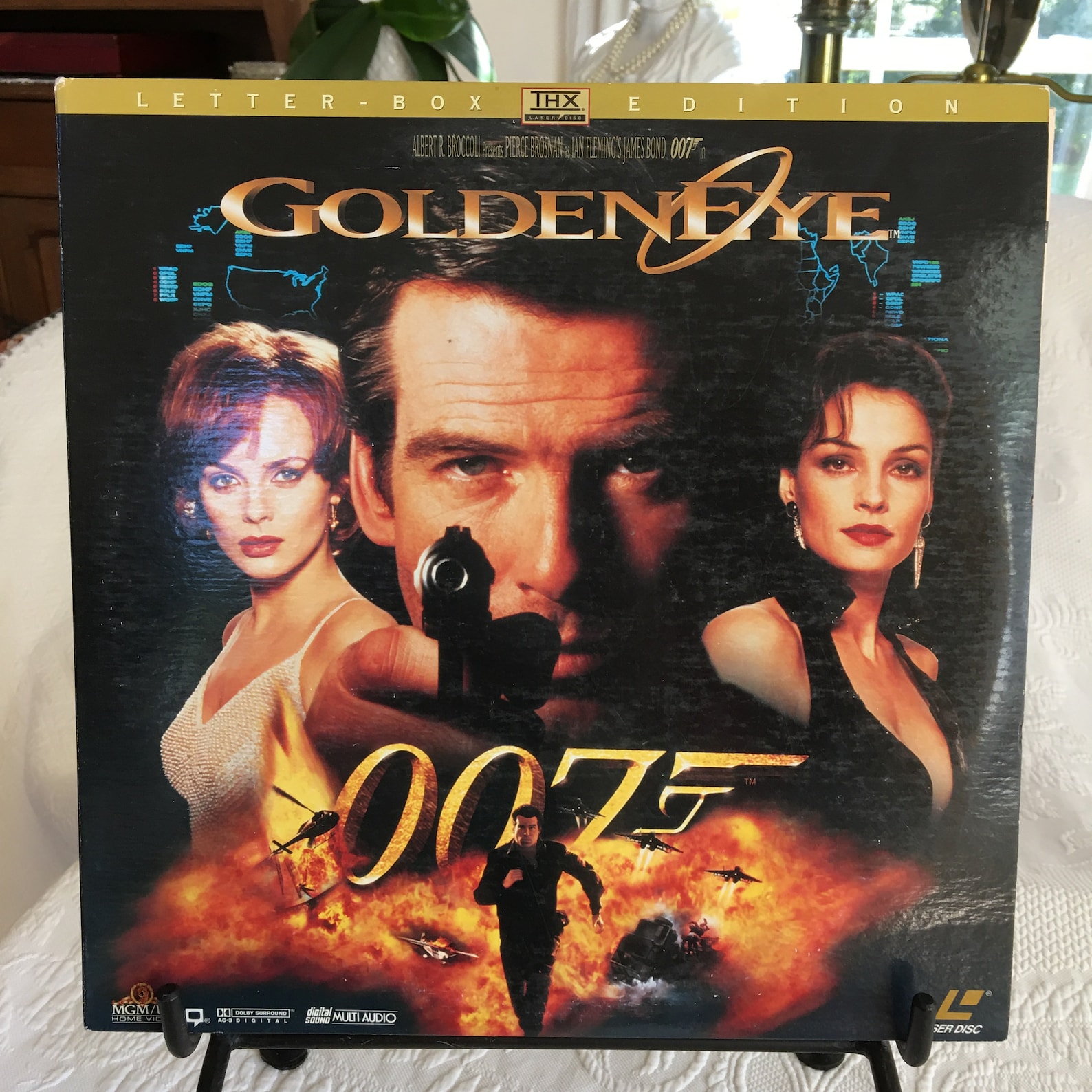 Vintage Laser Disc of 007 Golden Eye. Dolby Surround Stereo - Etsy