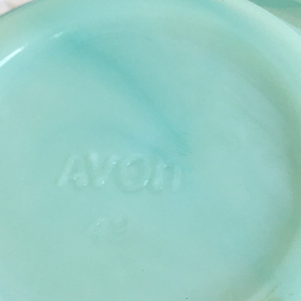 Vintage 1970s Avon Bowl and Pitcher Moonwind Foaming Bath Oil Bottle ...