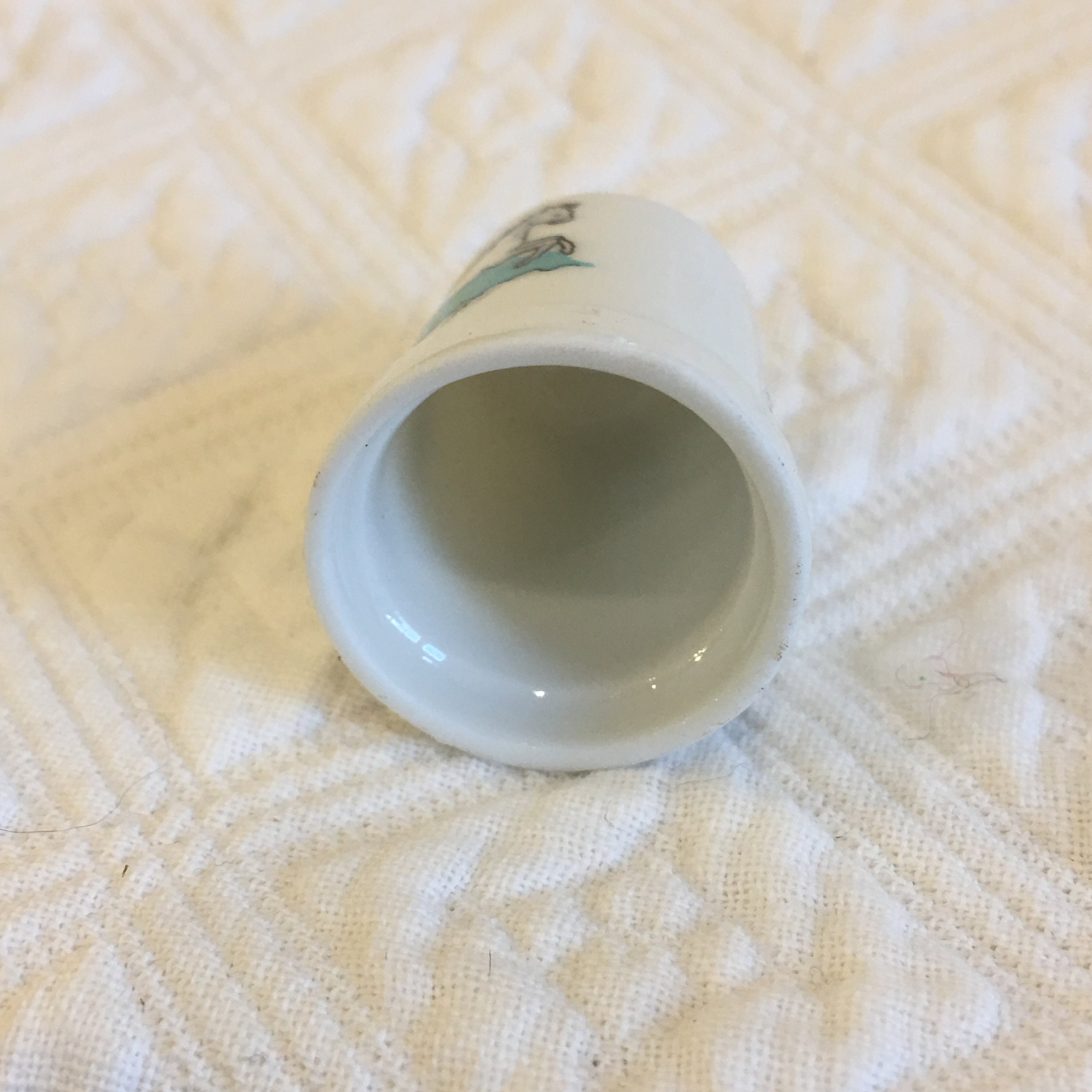 Vintage 3 Flying Horses Collector Thimbles. Yellow Orange and - Etsy