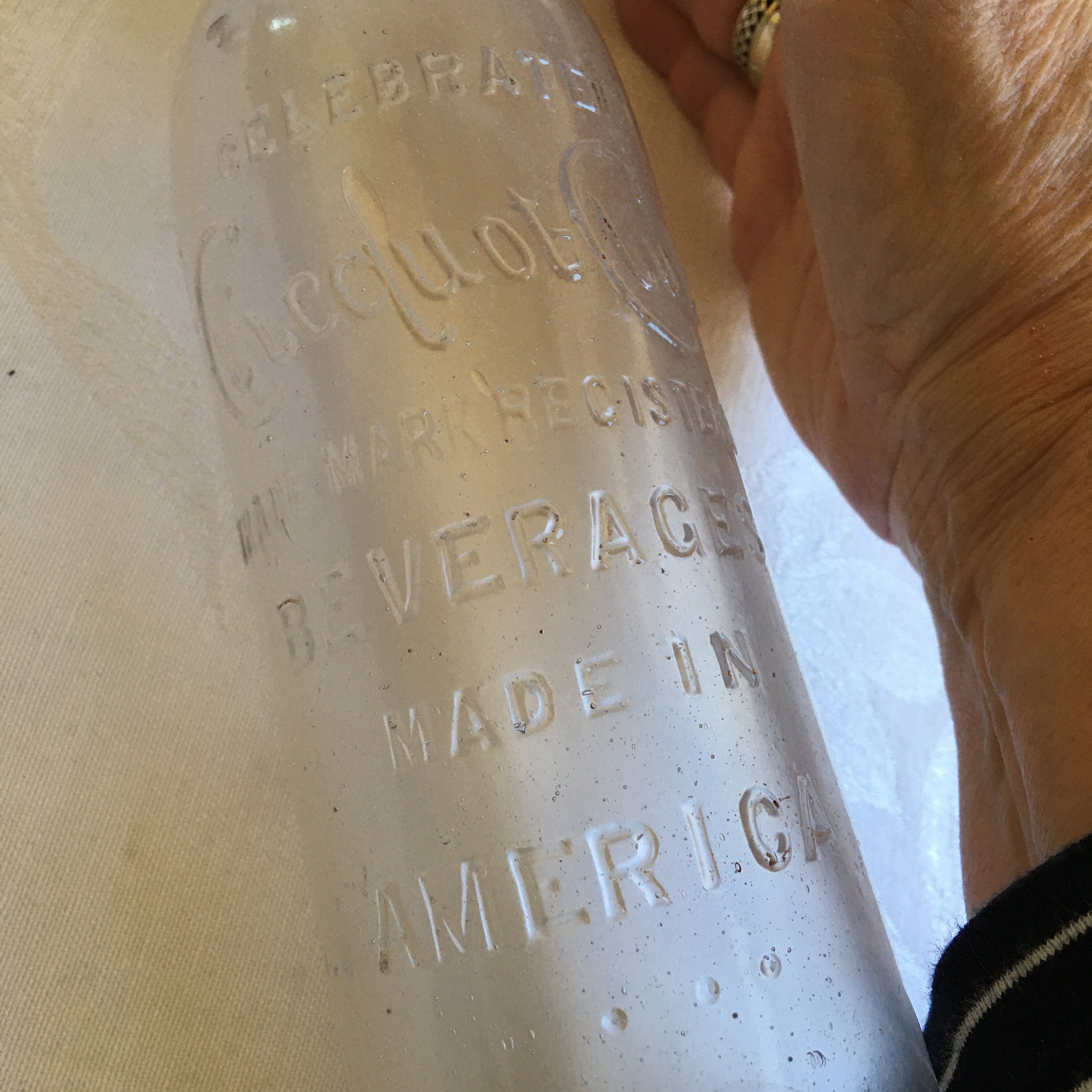 Vintage Choose Beaufont or Clicquot Club Soda Bottle. Large or Small ...