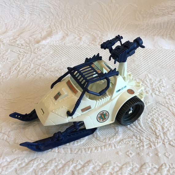 Vintage 1992 G. I. Joe Ice Snake Snow Mobile Ski Shooter - Etsy