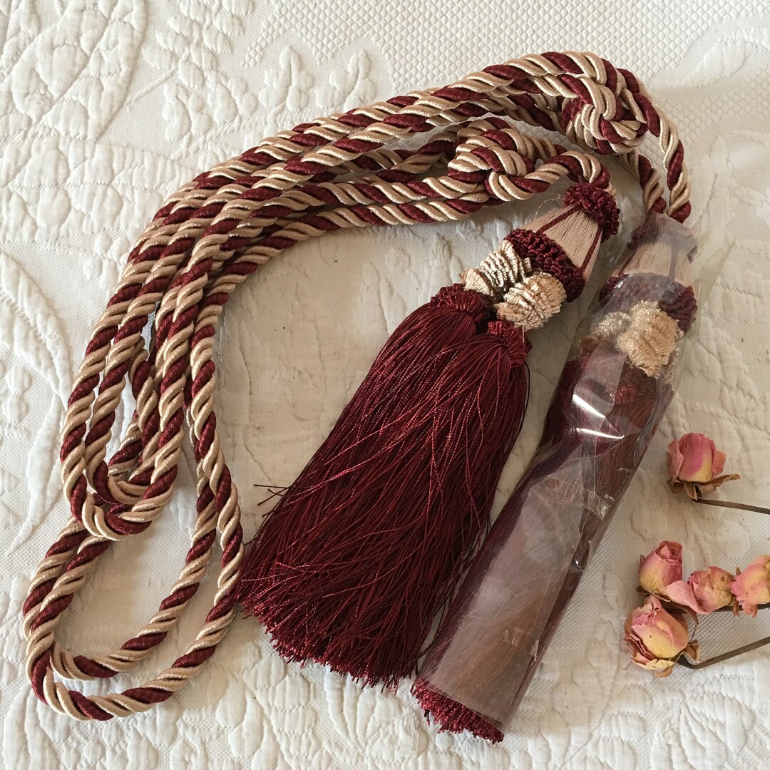 Set of 2 Tiebacks, European Home Collection Tassel Tiebacks for ...