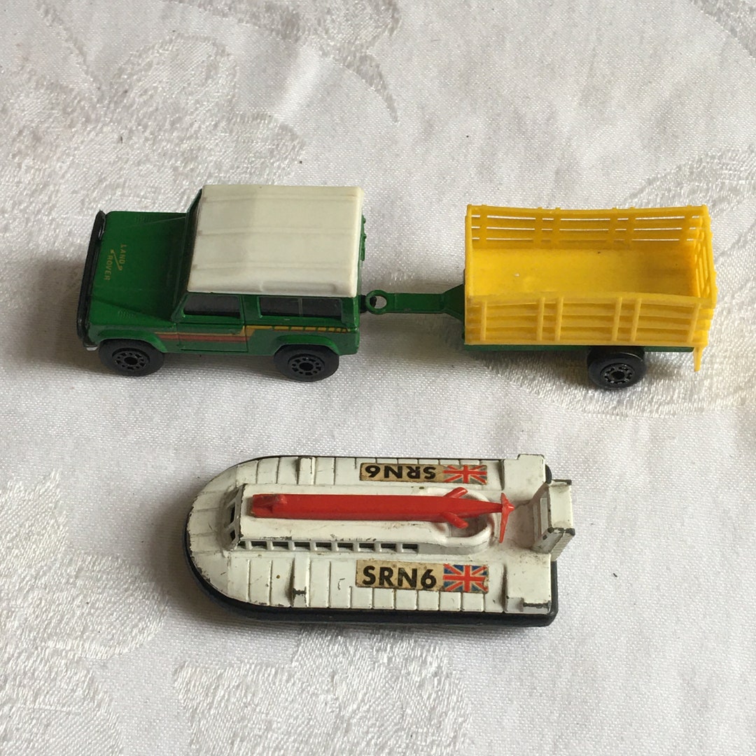 Vintage 1972 Hovercraft, 1970 Trailer and 1987 Land Rover Ninety ...