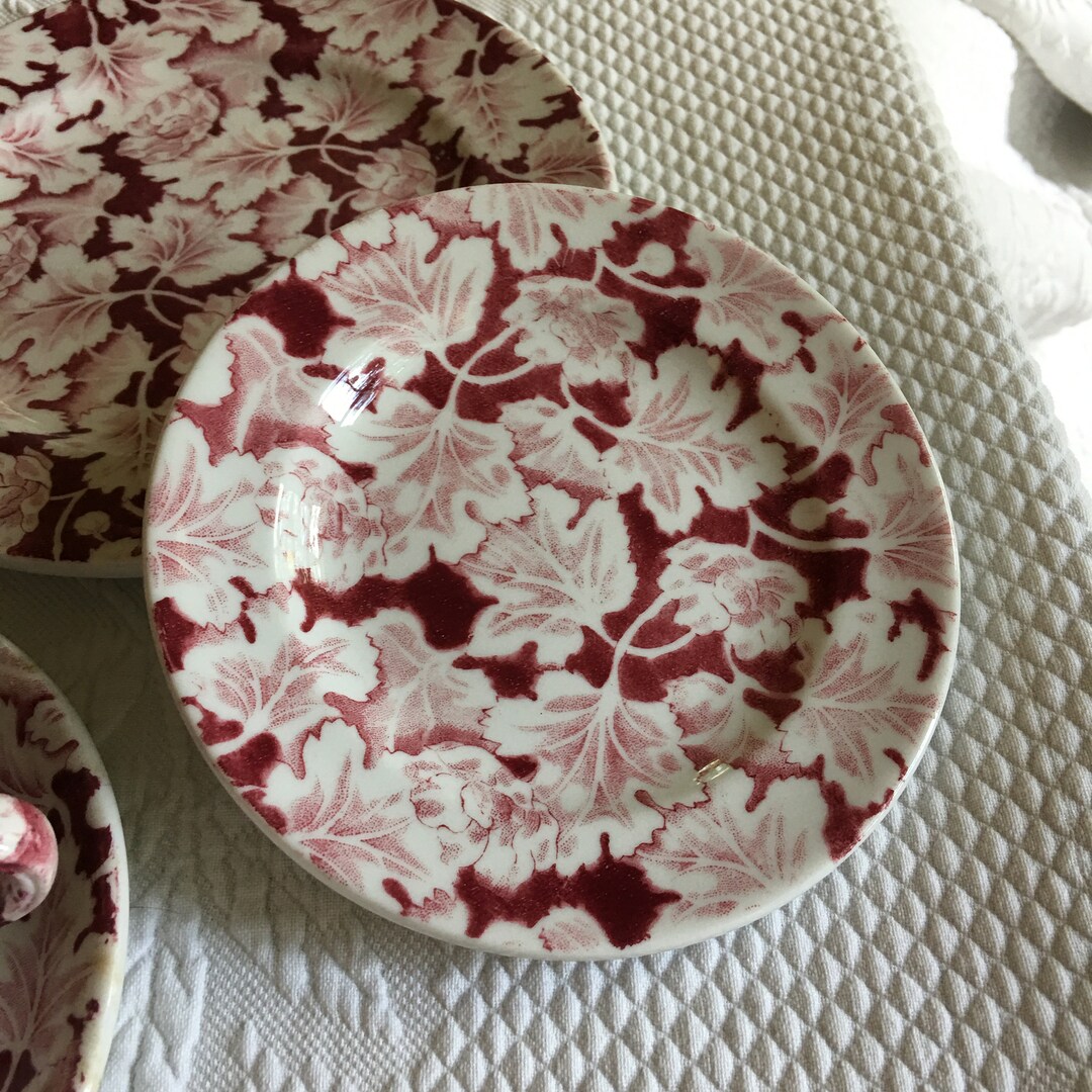 Vintage Mayer China Red Arbor Restaurant Hotel Diner China. 1940s-1960s ...