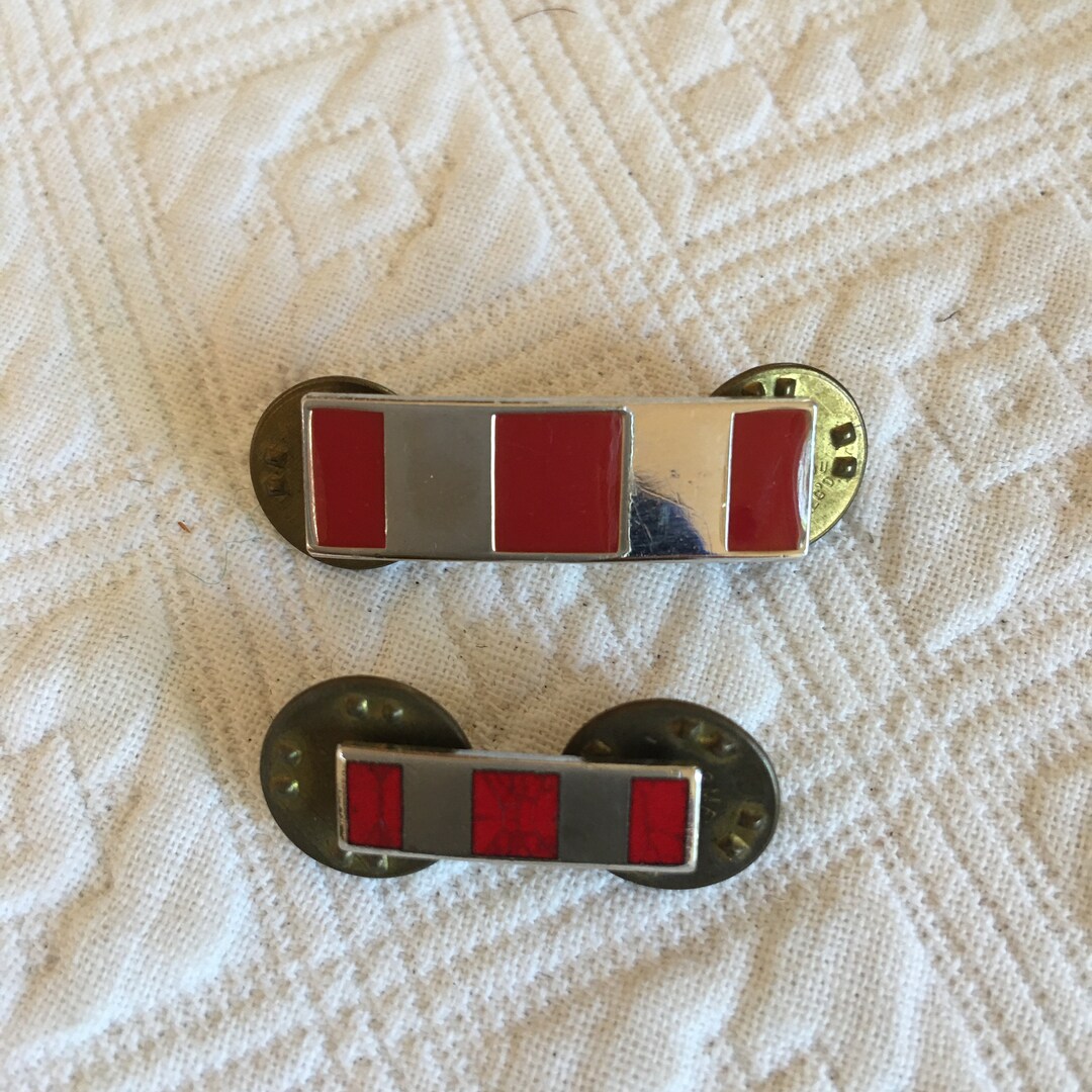 Vintage USMC Warrant Officer Collar or Mini Cap Device Rank Pin ...