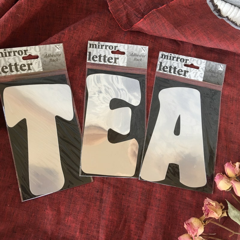 Mirror Letters - Etsy