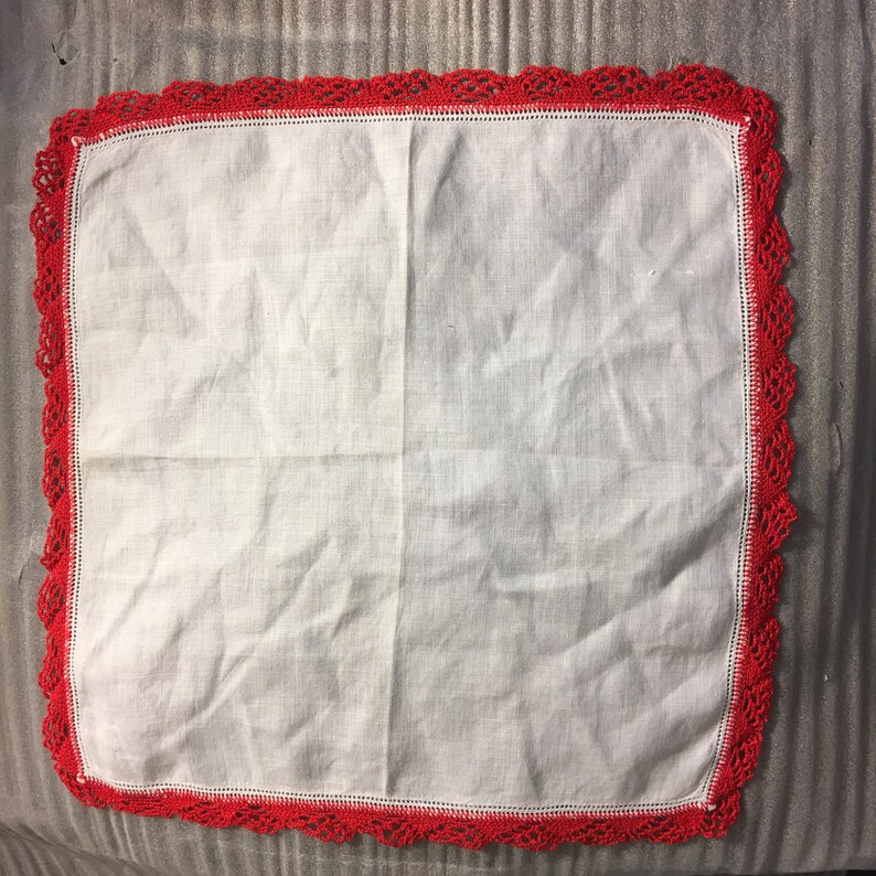 Vintage Handkerchief Greeting Card. Choose Your Card. Lady and - Etsy