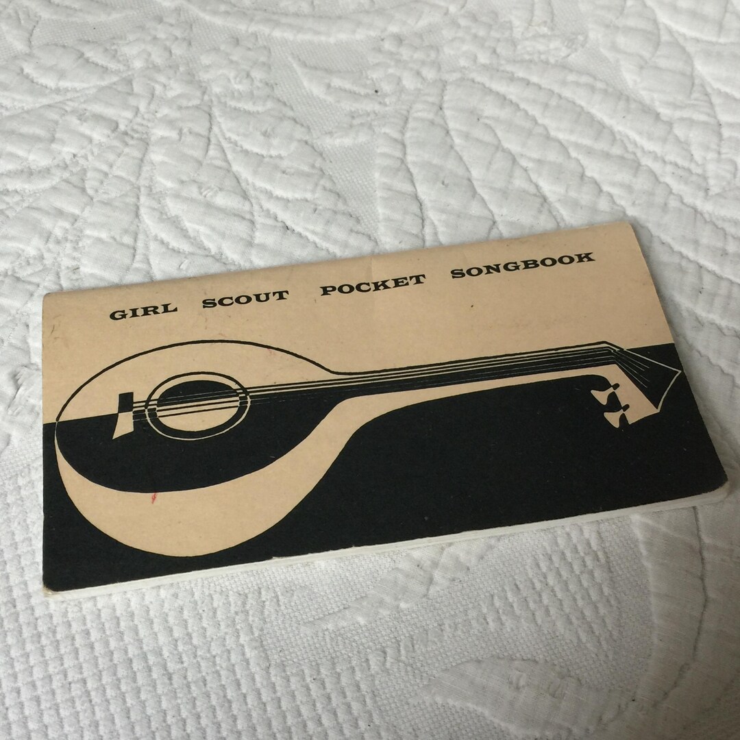 Vintage 1956 Girl Scouts Pocket Songbook. 56 Pages of Songs for Girl ...