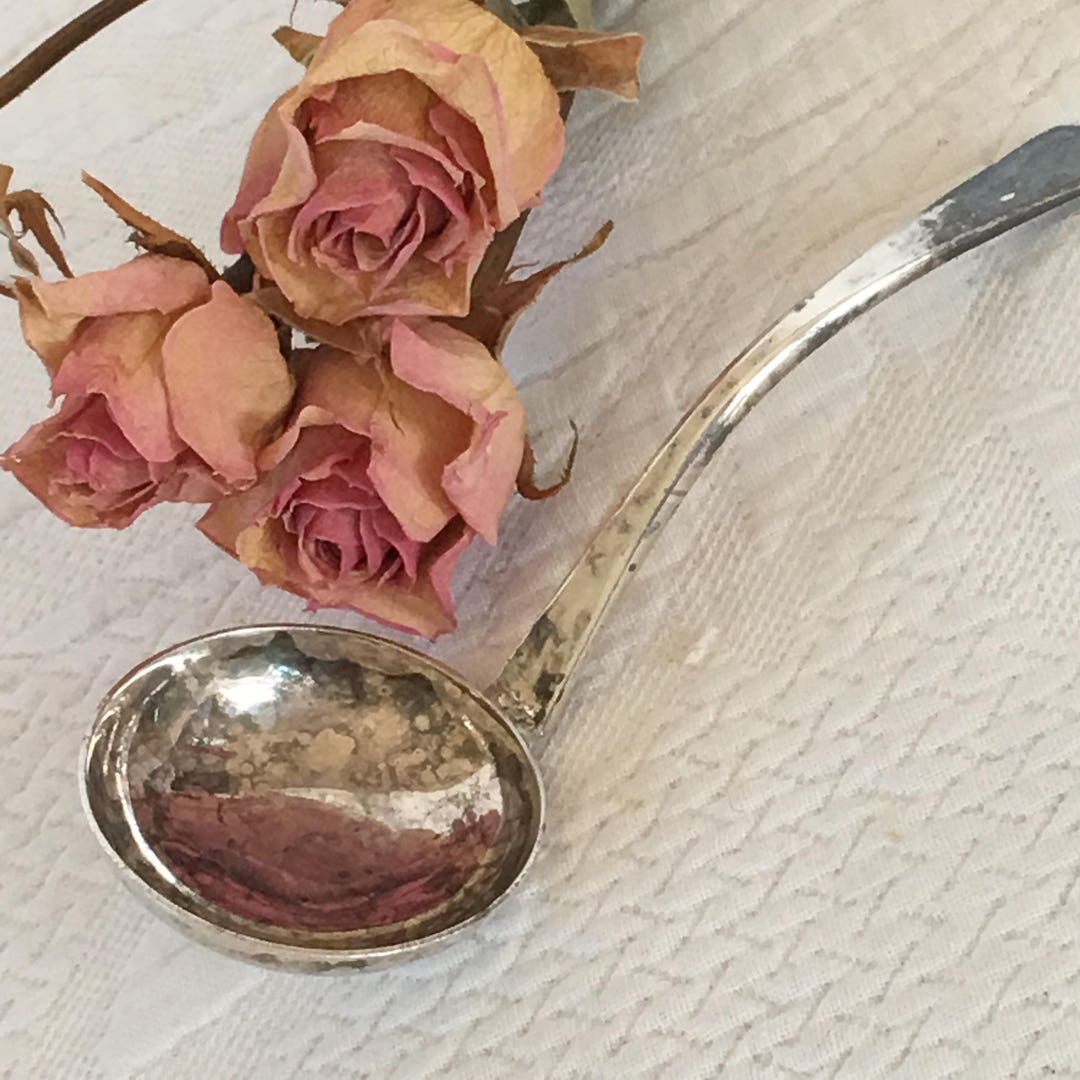 Vintage Yeoman Silver Plate Laddle. Made in England. Small Dipping ...