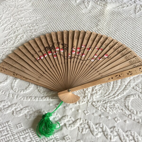 Vintage Hand Fan - Etsy