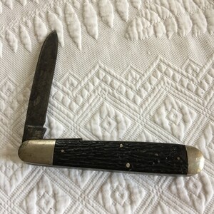 Vintage L F & C Pocket Knife. Long Blade. Aged Pocket Knife. - Etsy