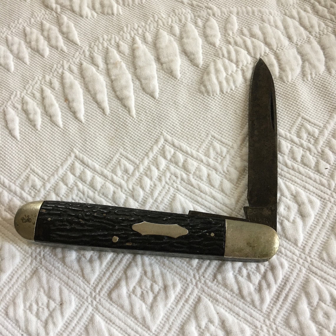 Vintage L F & C Pocket Knife. Long Blade. Aged Pocket Knife. | Etsy