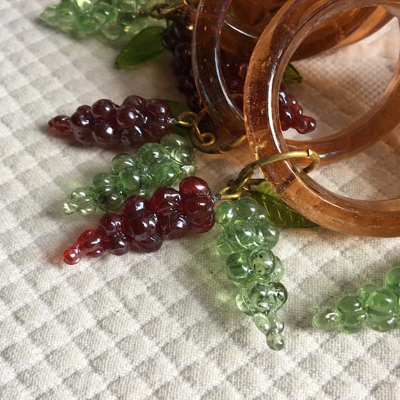 Grape napkin rings store