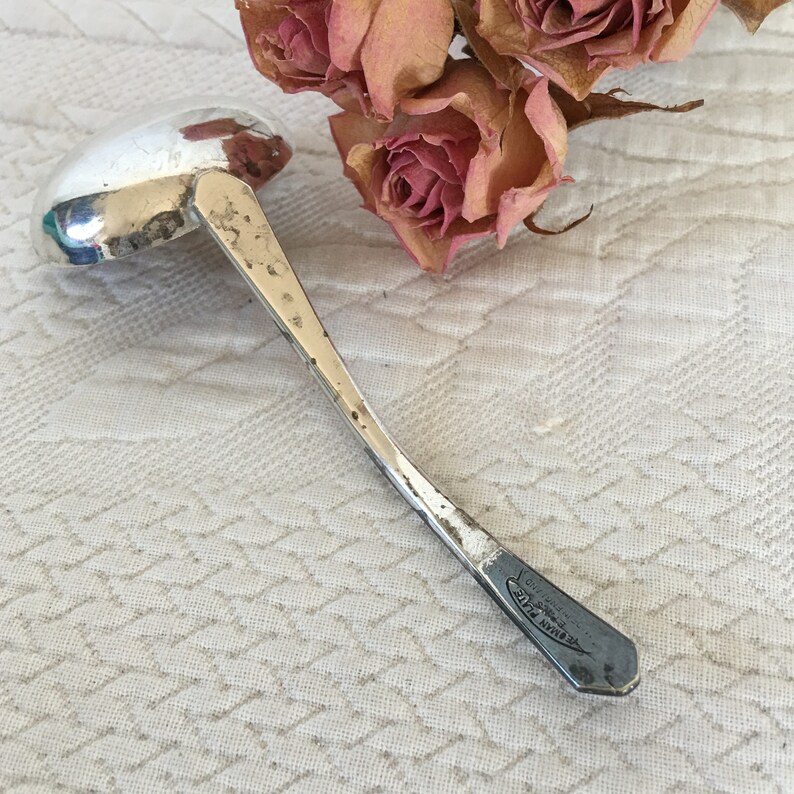 Vintage Yeoman Silver Plate Laddle. Made in England. Small Dipping ...