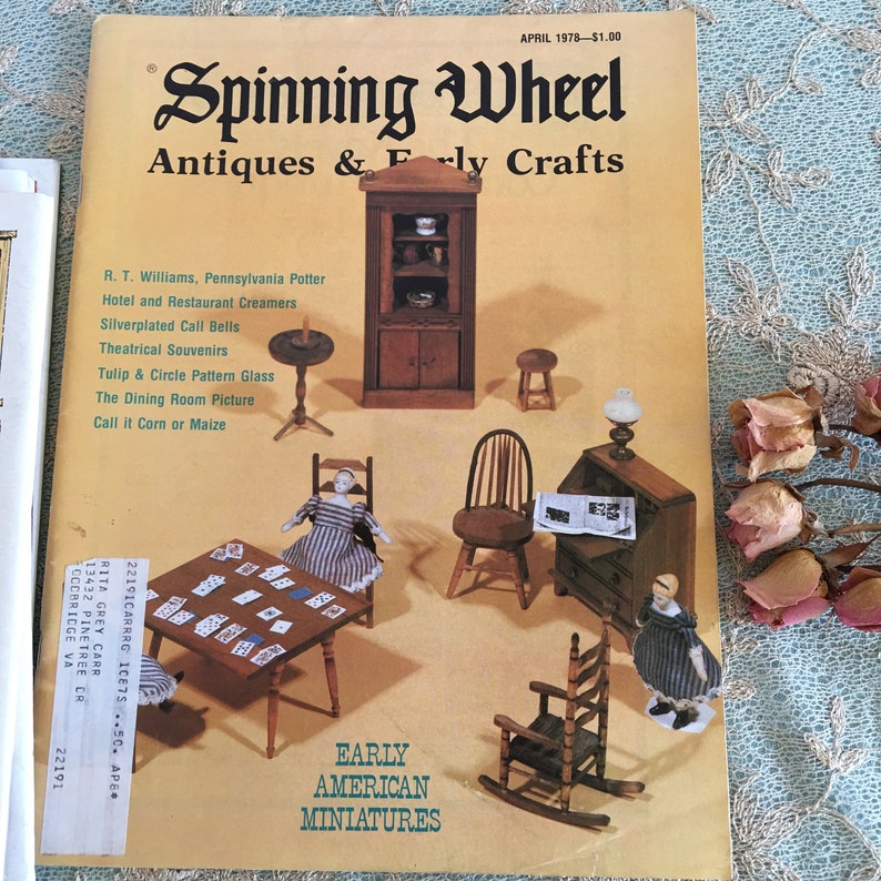 Choose Issue Spinning Wheel May 1977 Vintage Magazine. - Etsy