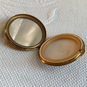 Vintage Petit Point Compact With Lovely Brass Frame. Petit Point ...