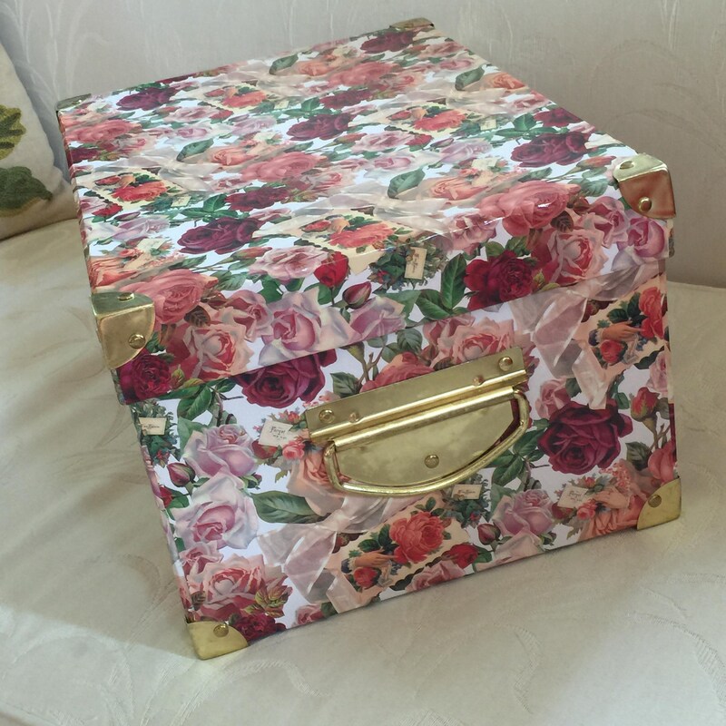 Decorative Paper Box - Etsy
