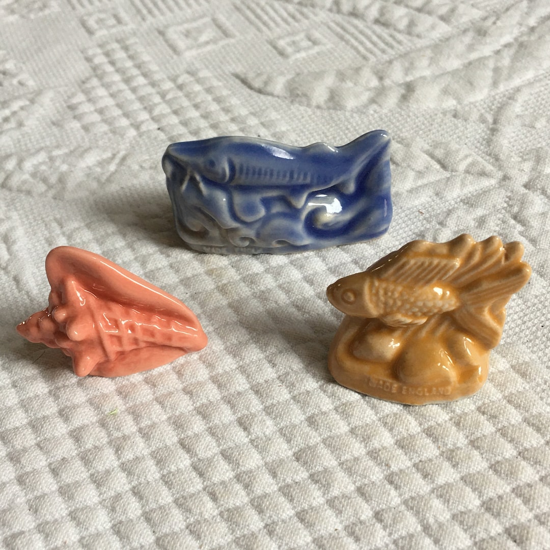 Vintage 3 Wade Nautical Wonderland Porcelain Figurines. Choose Set of 3 ...