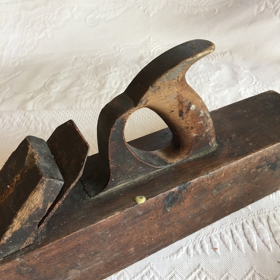 Antique Carpenter s Wood Hand Planer. Blade in Planer. the Handle Was Made Like a Hand Saw Handle. Easy and Comfortable to Hold. Etsy Australia