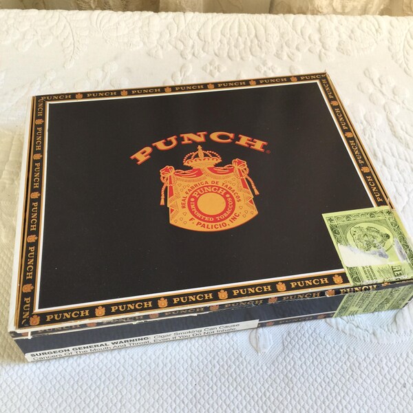 Decorated Cigar Box - Etsy