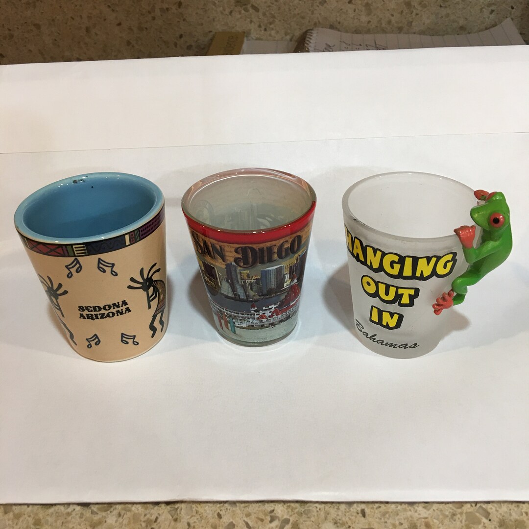 Vintage Shot Glass. Listing for One Shot Glass. Choose Ceramic Sedona ...