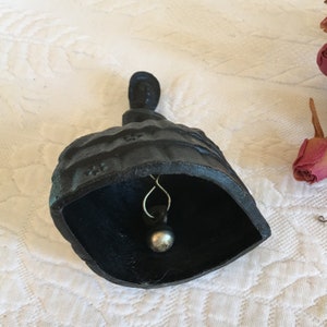 Vintage Cast Iron Southern Bell Brass Bell. Southern Lady With Parasol ...