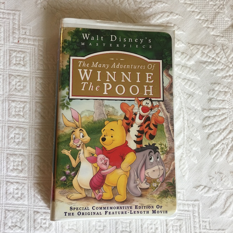 Winnie the Pooh Vhs Tapes - Etsy