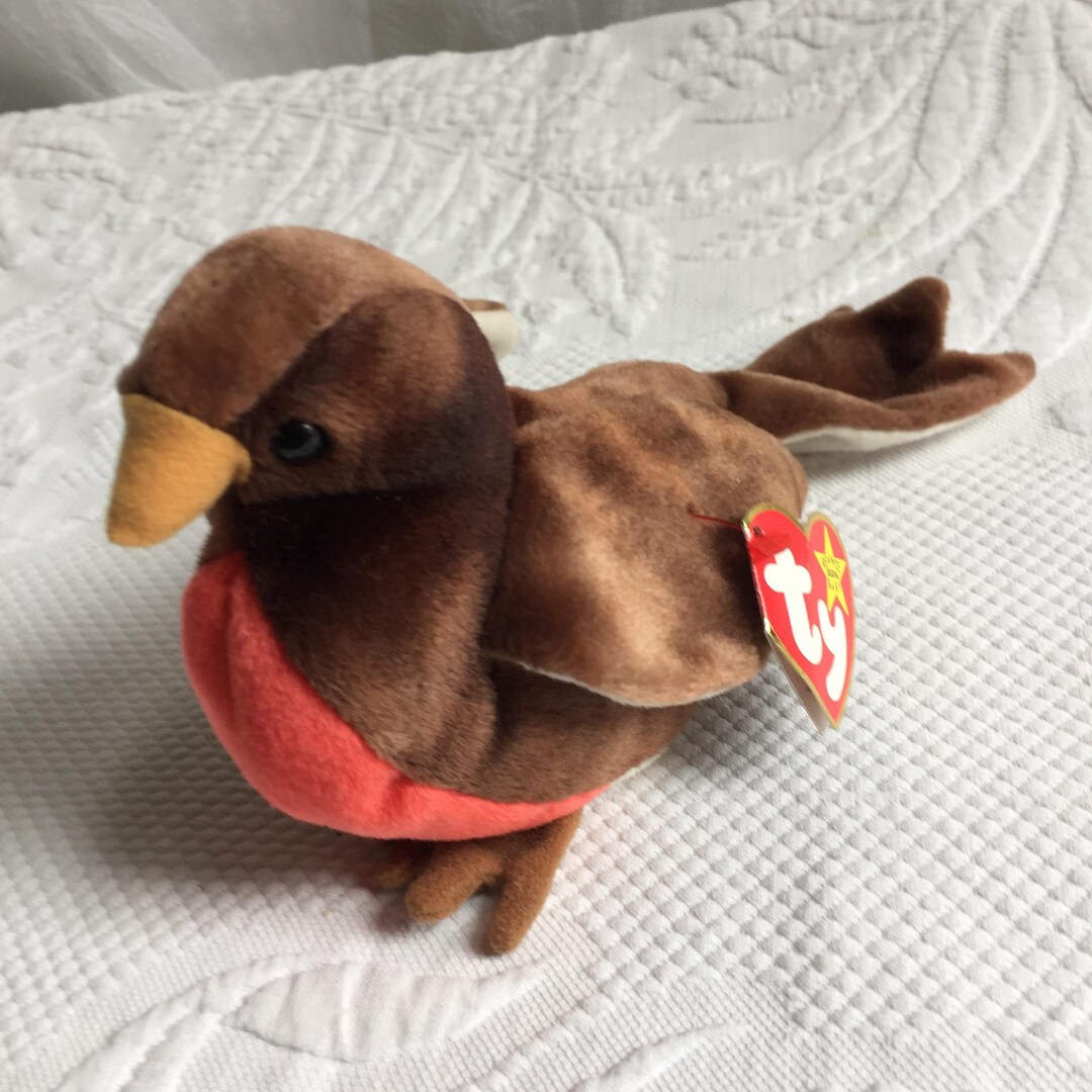 Vintage 1997 Ty Red Breasted Robin Named Early. Charming Bird Beany ...